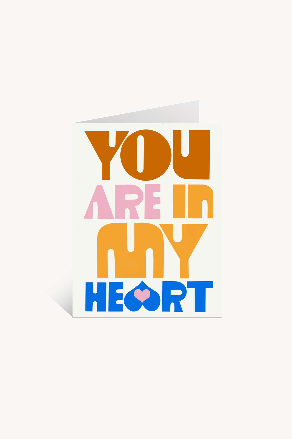 You Are in My Heart Greeting Card – Lisa Congdon Art & Illustration