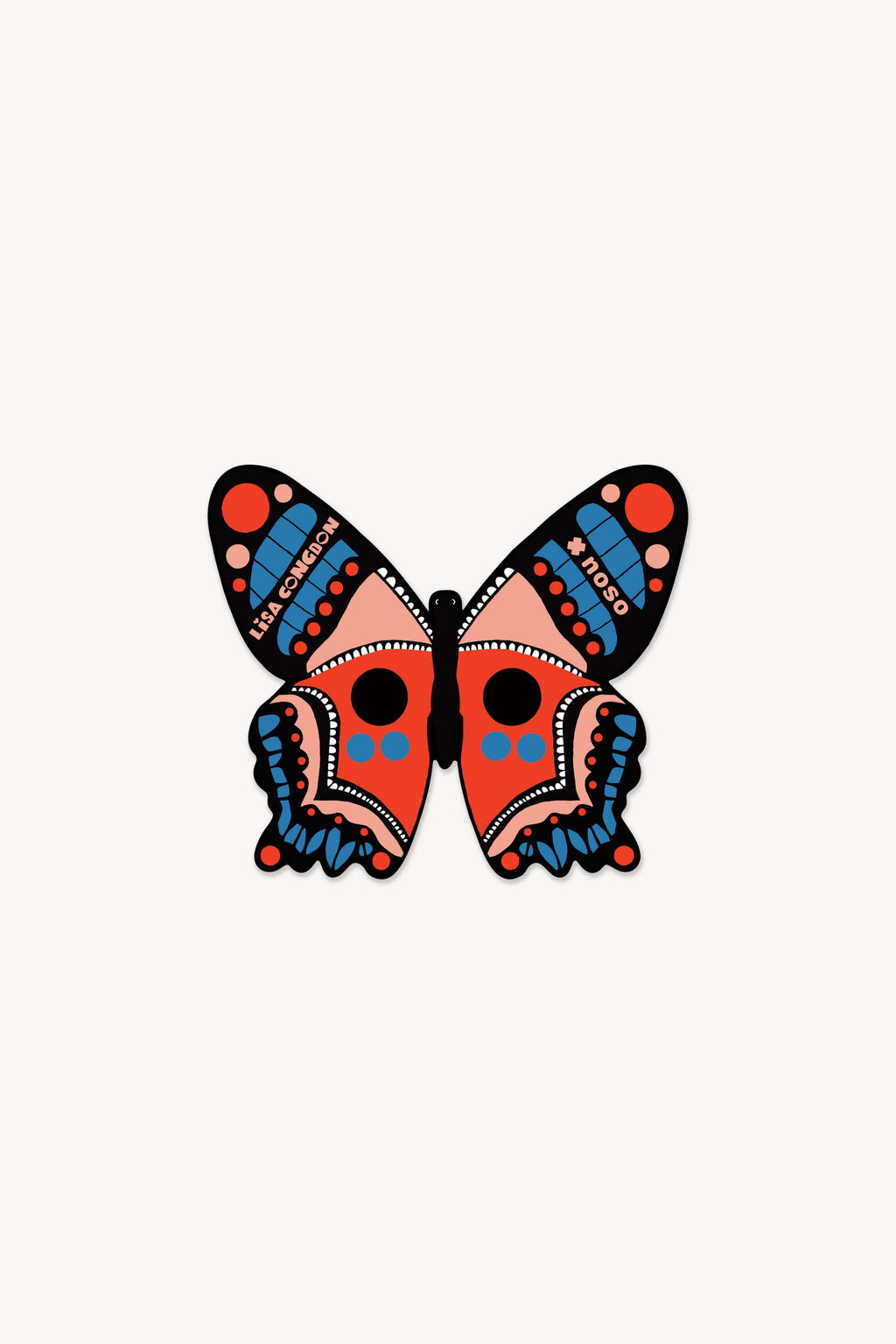 NoSo Patch - Butterfly – Lisa Congdon Art & Illustration