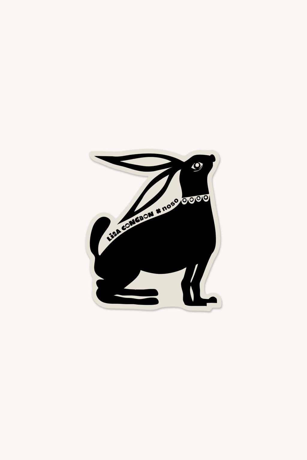 NoSo Patch - Rabbit – Lisa Congdon Art & Illustration