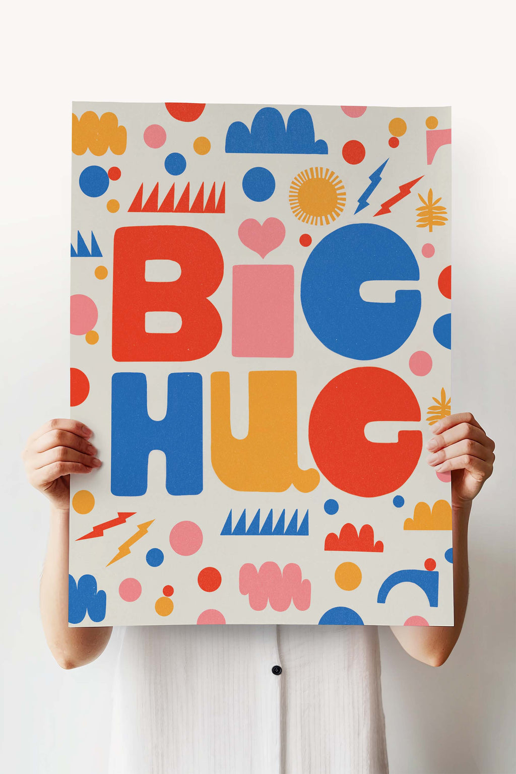 Big Hug - 18"x24" Poster – Lisa Congdon Art & Illustration