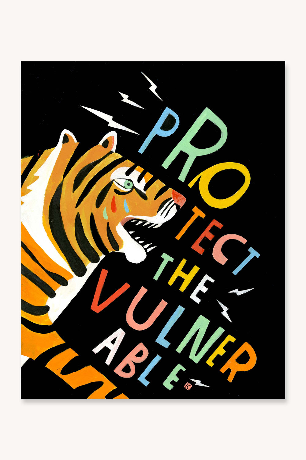 Protect the Vulnerable - Art Print – Lisa Congdon Art & Illustration