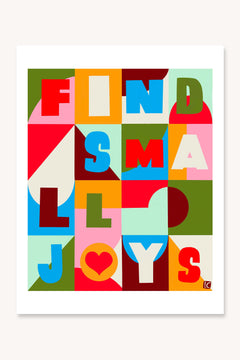 Find Small Joys - Art Print – Lisa Congdon Art & Illustration