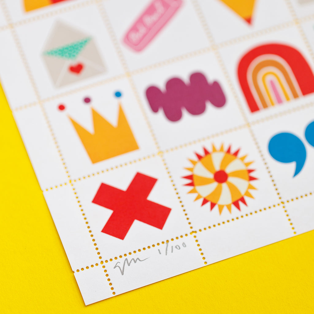 Poster Stamp series 4 - Shapes & Things – Lisa Congdon