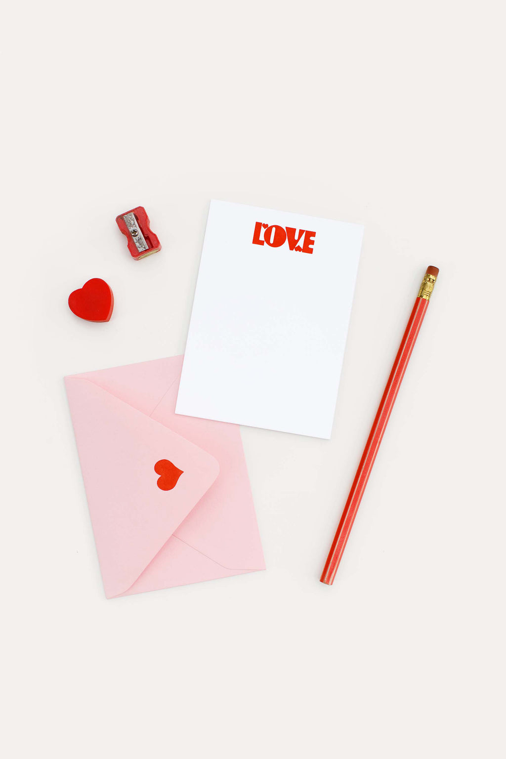 Love Note - double thick flat card – Lisa Congdon Art & Illustration