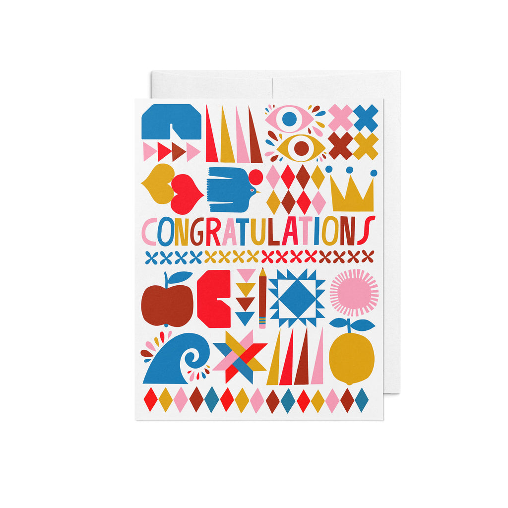 Congratulations Greeting Card – Lisa Congdon