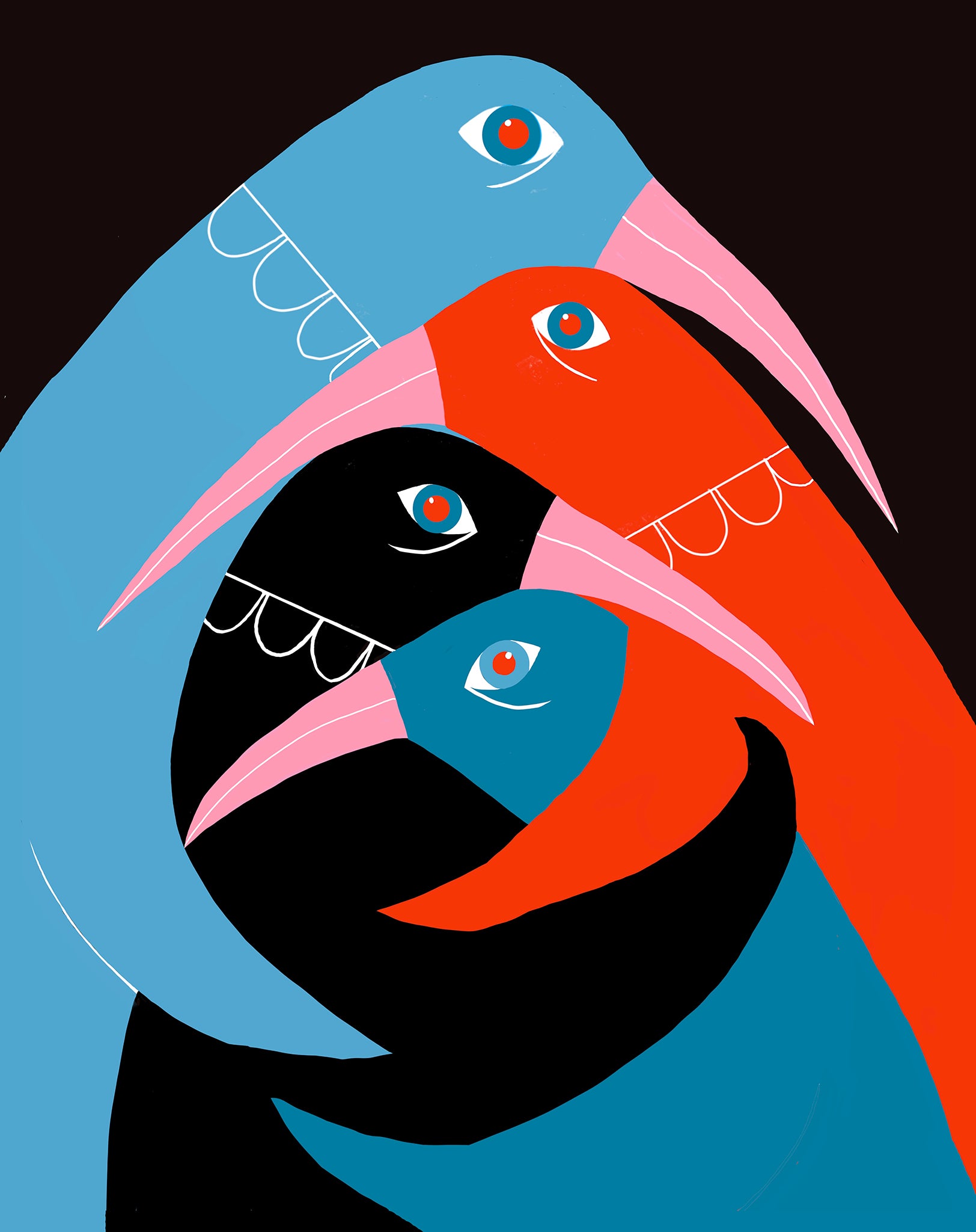 Love Birds - Art Print – Lisa Congdon